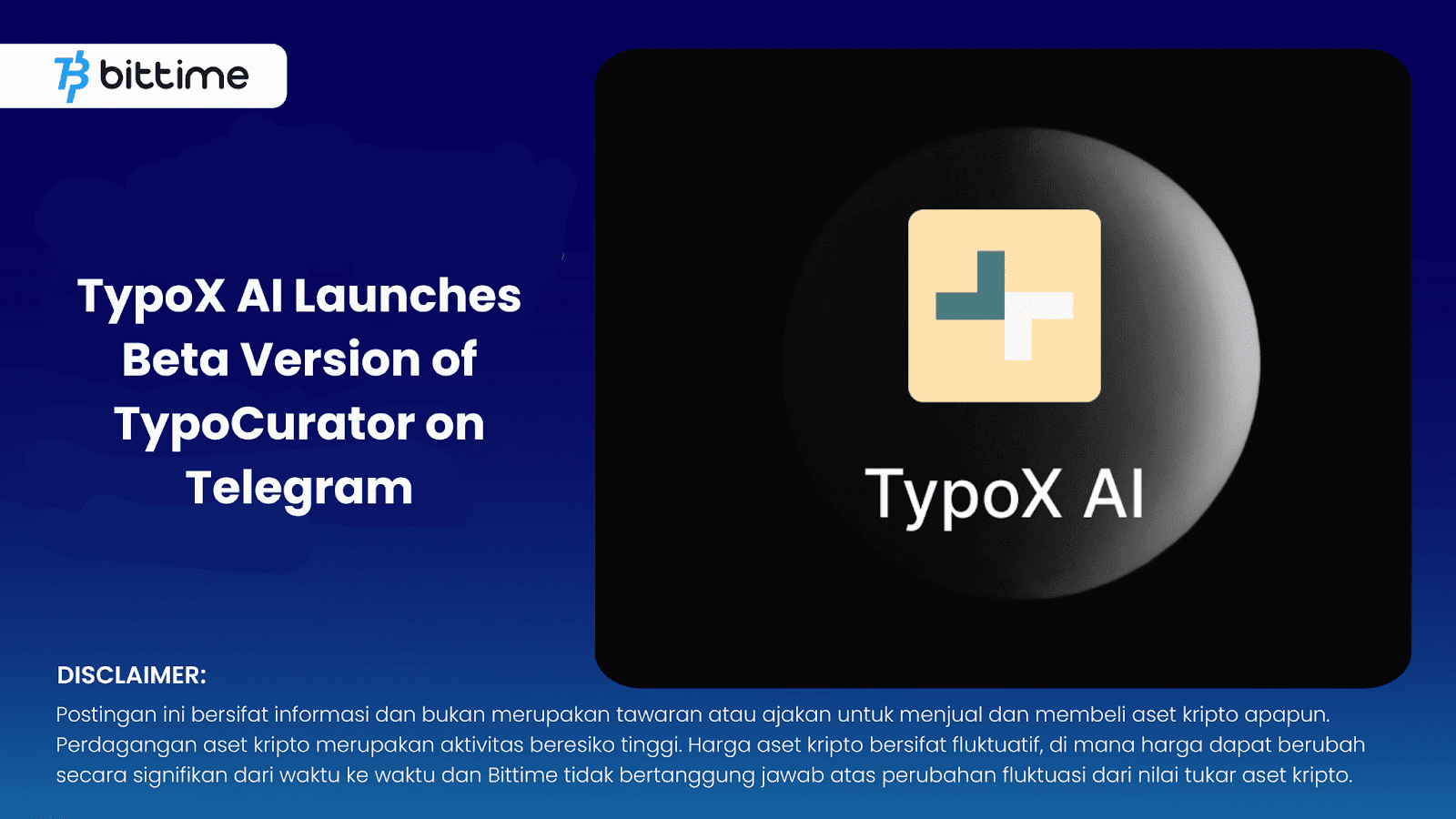 TypoX AI Launches Beta Version of TypoCurator on Telegram – Bittime