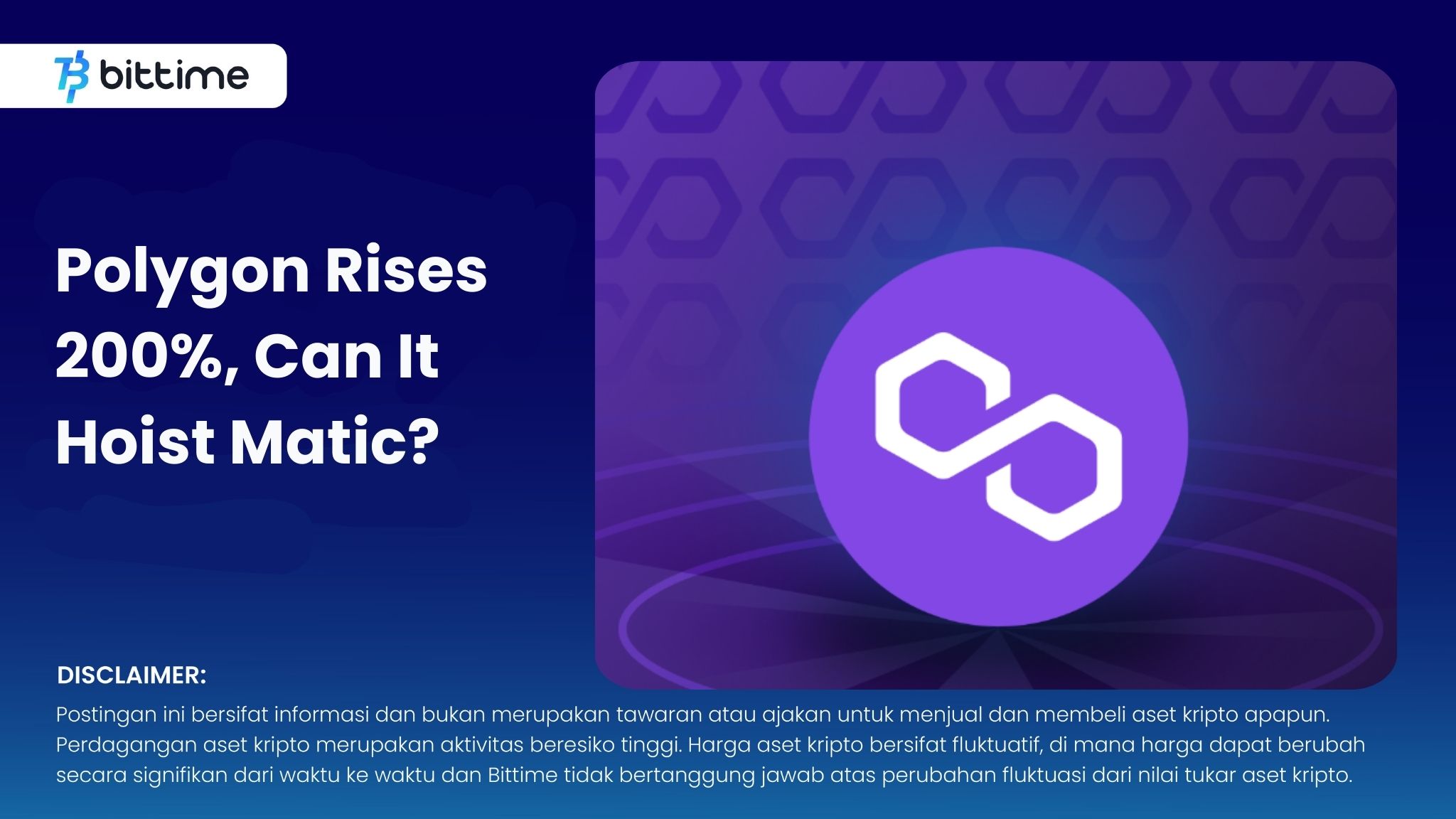 Polygon Rises 200%, Can It Hoist Matic? – Bittime