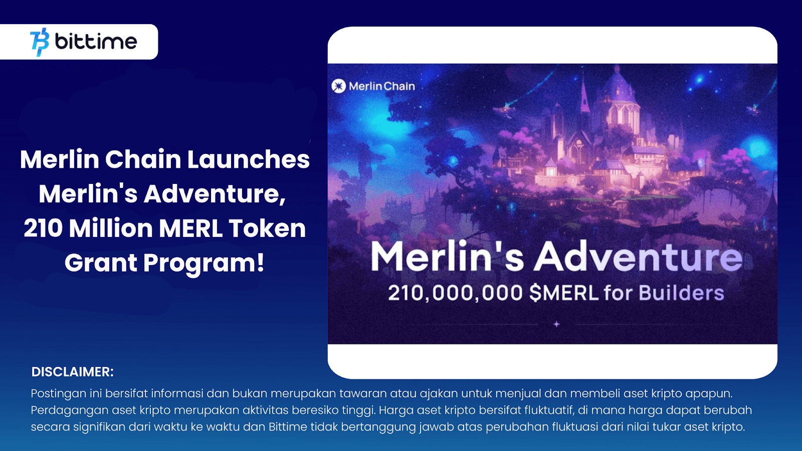 Merlin Chain Launches Merlin's Adventure, 210 Million MERL Token Grant ... Merlin Chain Launches Merlin's Adventure, 210 Million MERL Token Grant ...