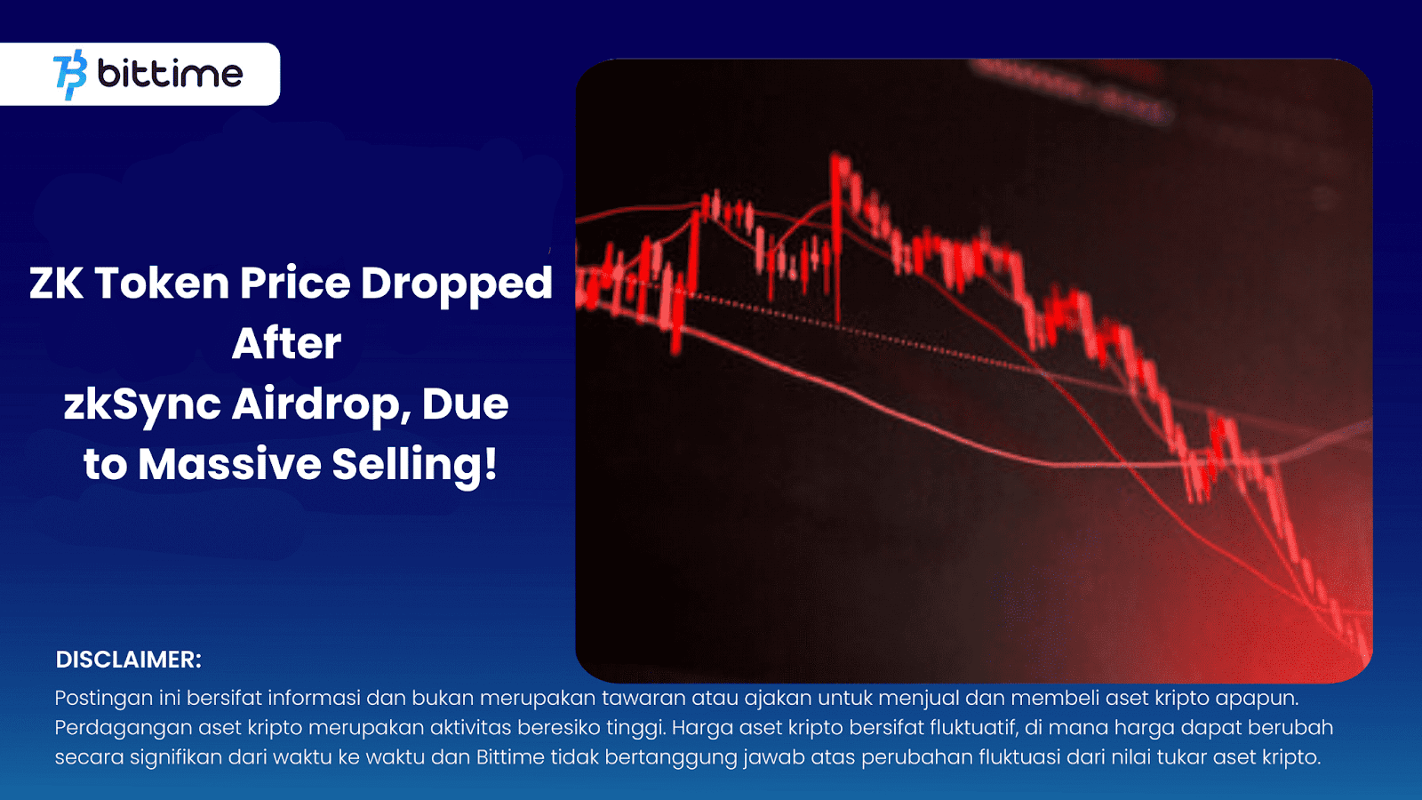 ZK Token Price Dropped After zkSync Airdrop, Due to Massive Selling ...