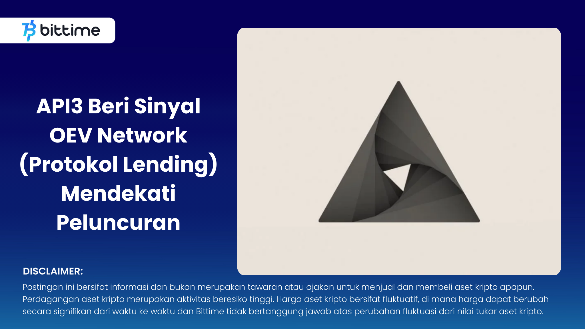 API3 Signals OEV Network (Lending Protocol) Approaching Launch – Bittime