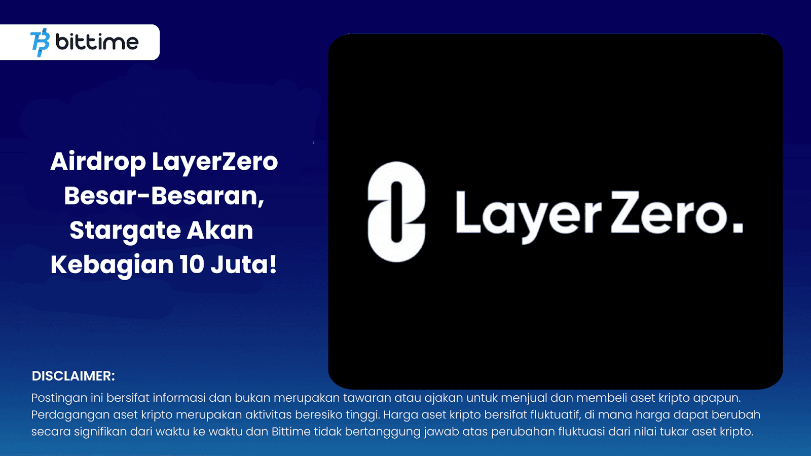 Airdrop LayerZero Besar-Besaran, Stargate Akan Kebagian 10 Juta! – Bittime