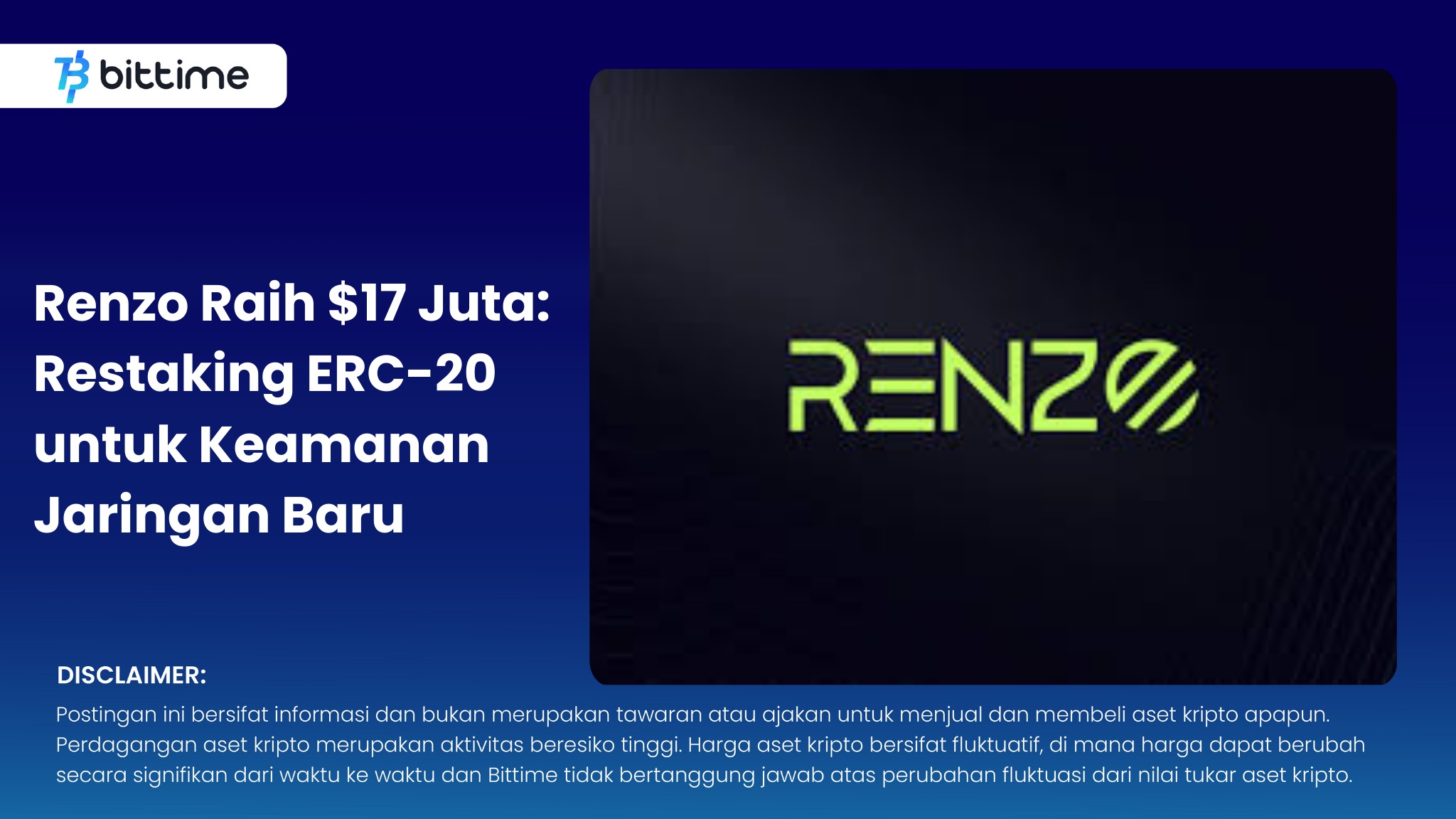 Renzo Raises $17 Million: Restaking ERC-20 for New Network Security ...