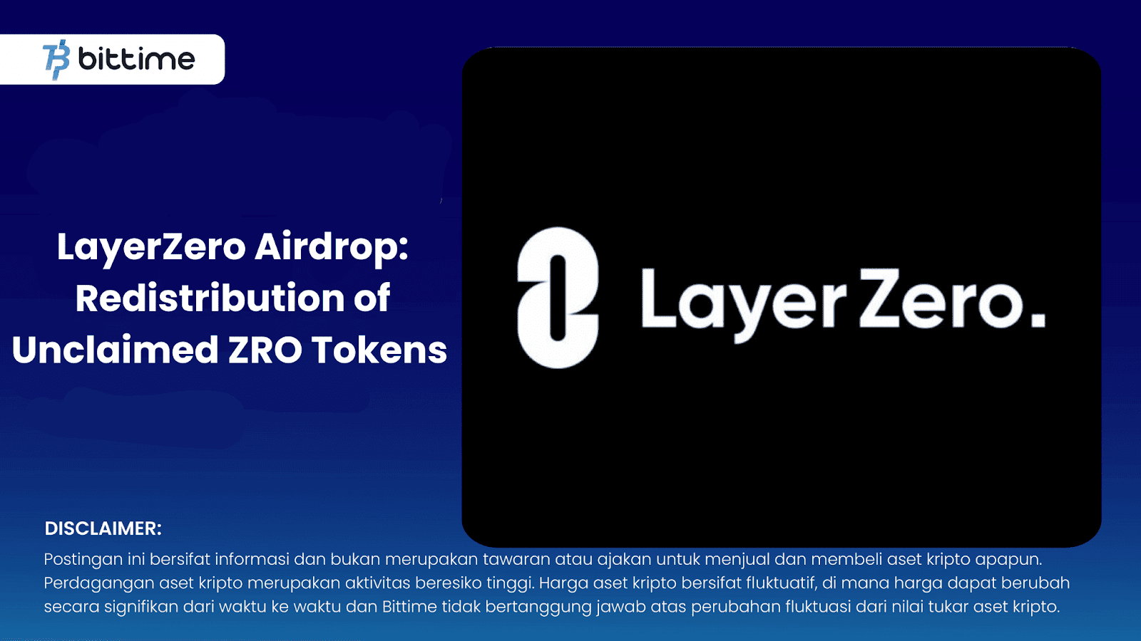 LayerZero Airdrop Redistribution of Unclaimed ZRO Tokens – Bittime