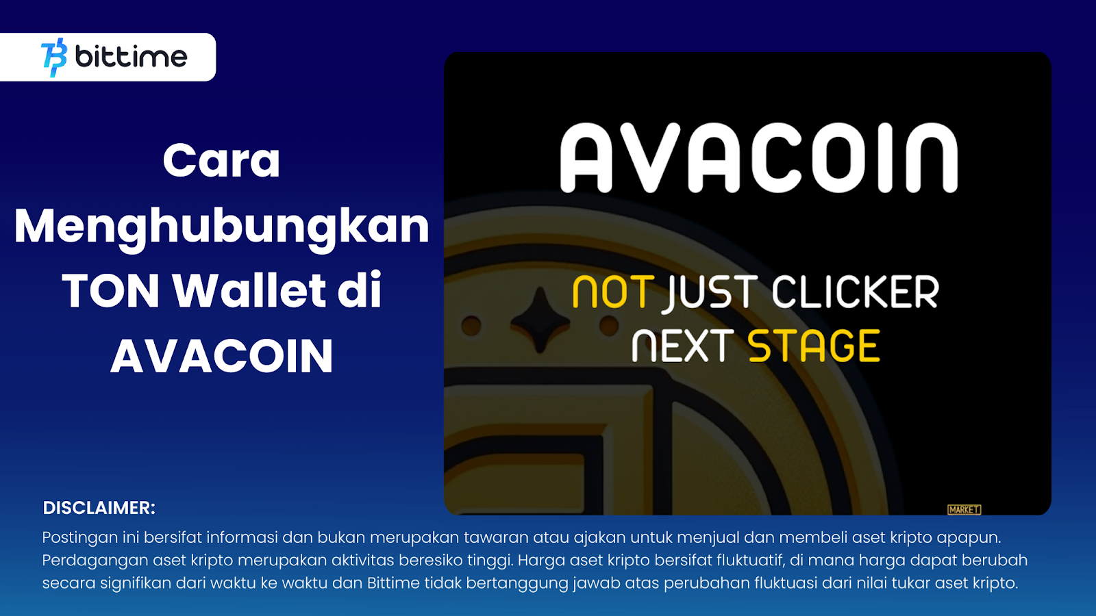 How to Connect TON Wallet on AVACOIN – Bittime