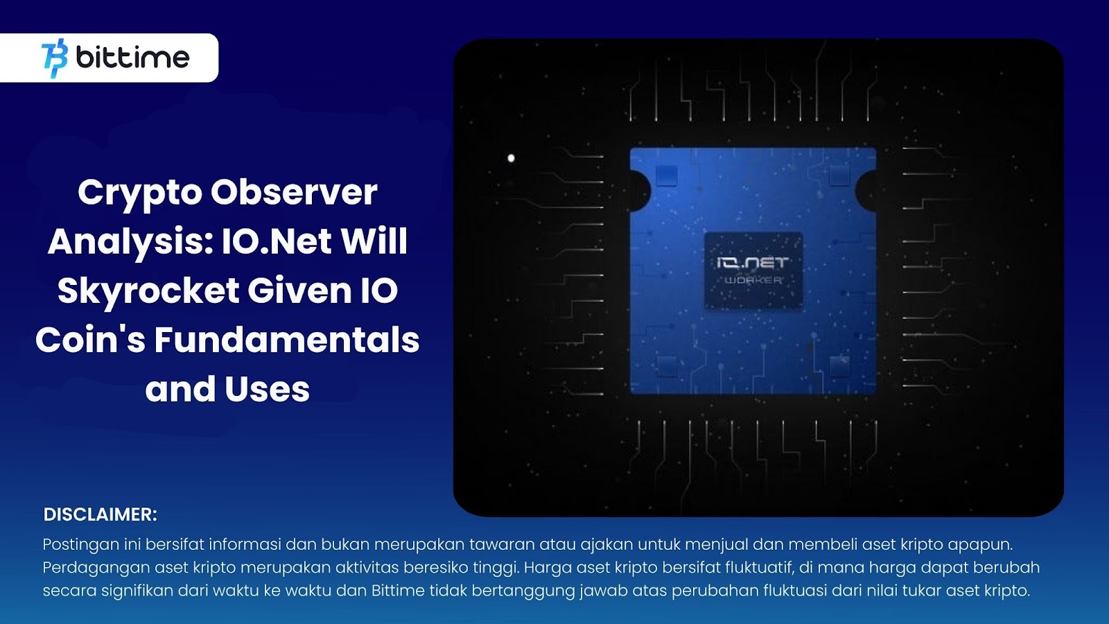 Crypto Observer Analysis: IO.Net Will Skyrocket Given IO Coin's ...