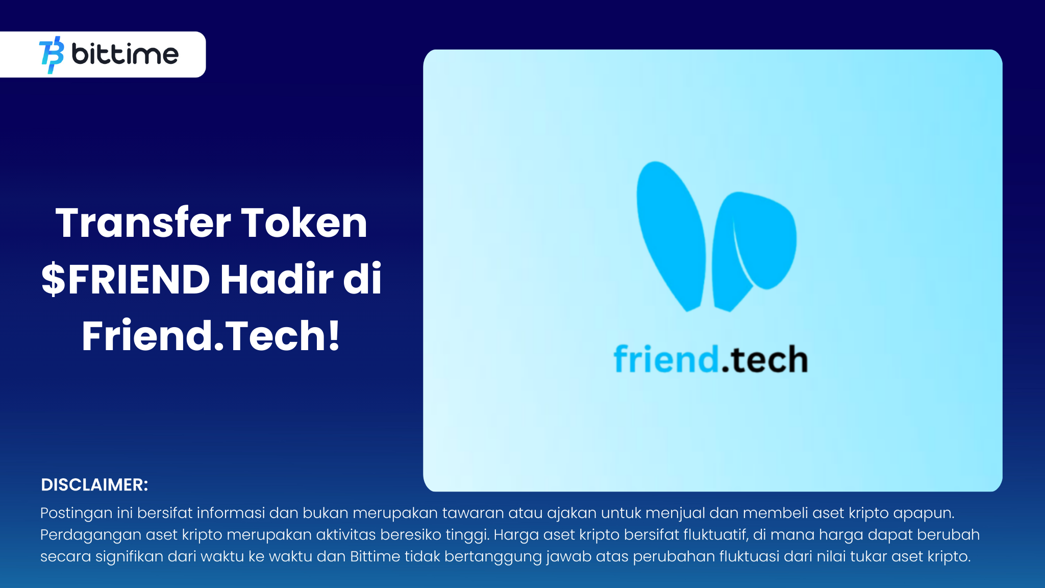 $FRIEND Token Transfer Comes to Friend.Tech! – Bittime