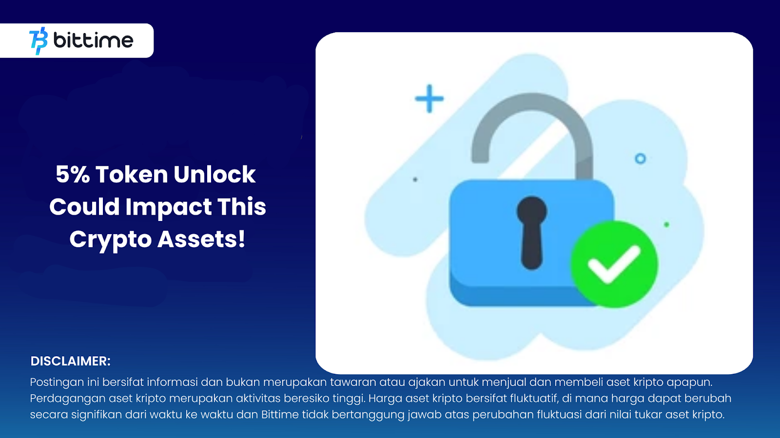 5% Token Unlock Could Impact This Crypto Assets! – Bittime