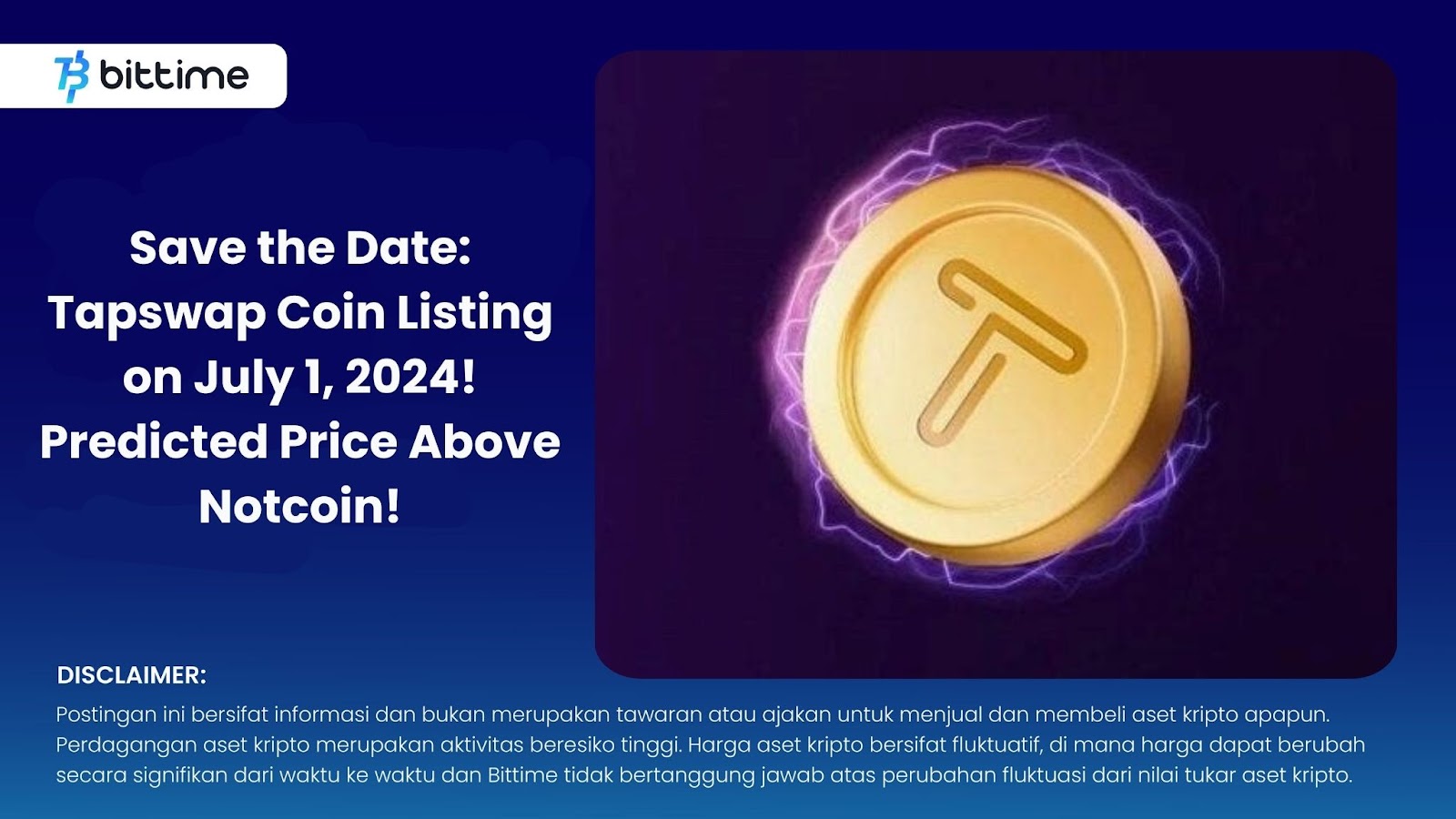 Save the Date: Tapswap Coin Listing on July 1, 2024! Predicted Price ...