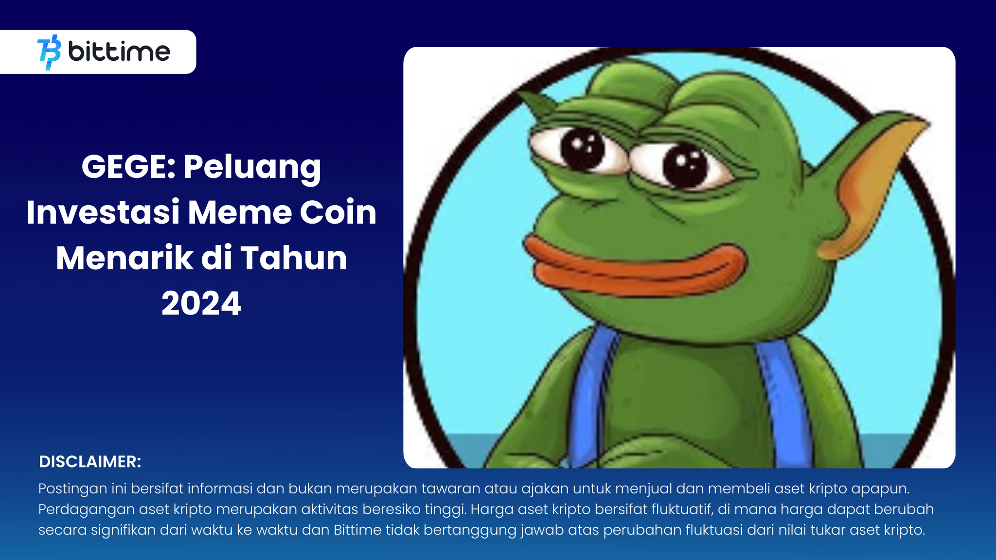 GEGE: Attractive Meme Coin Investment Opportunities in 2024 – Bittime