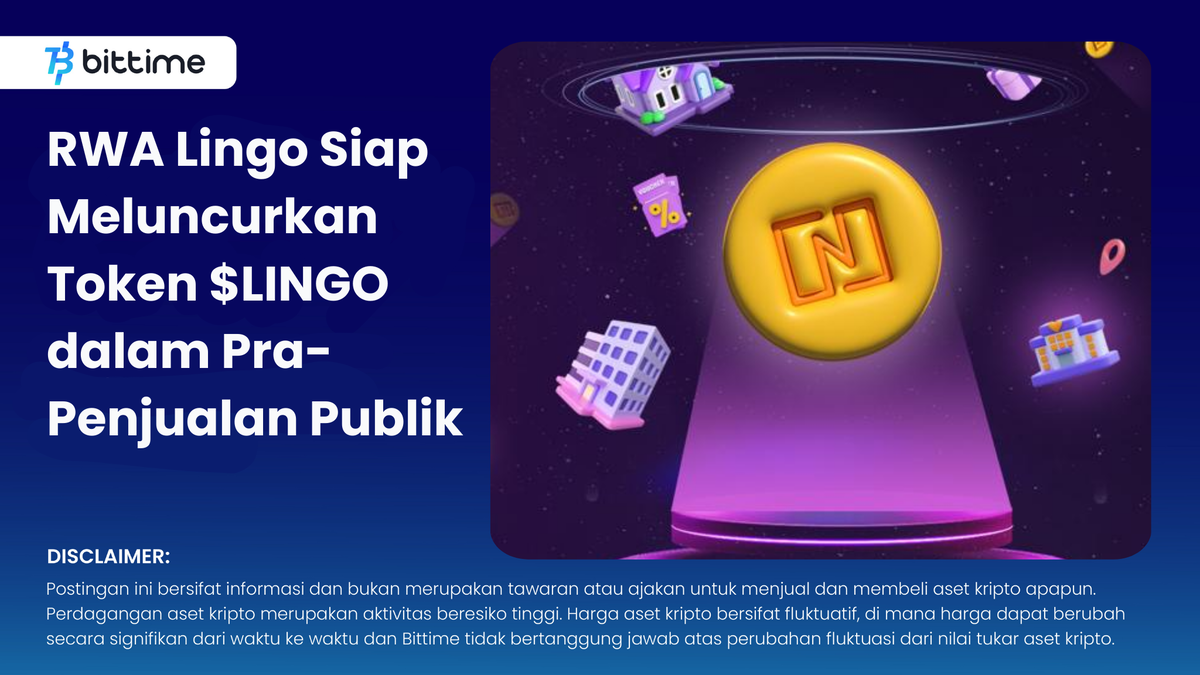 RWA Lingo Ready to Launch $LINGO Tokens in Pre-Sale at the End of June! – Bittime