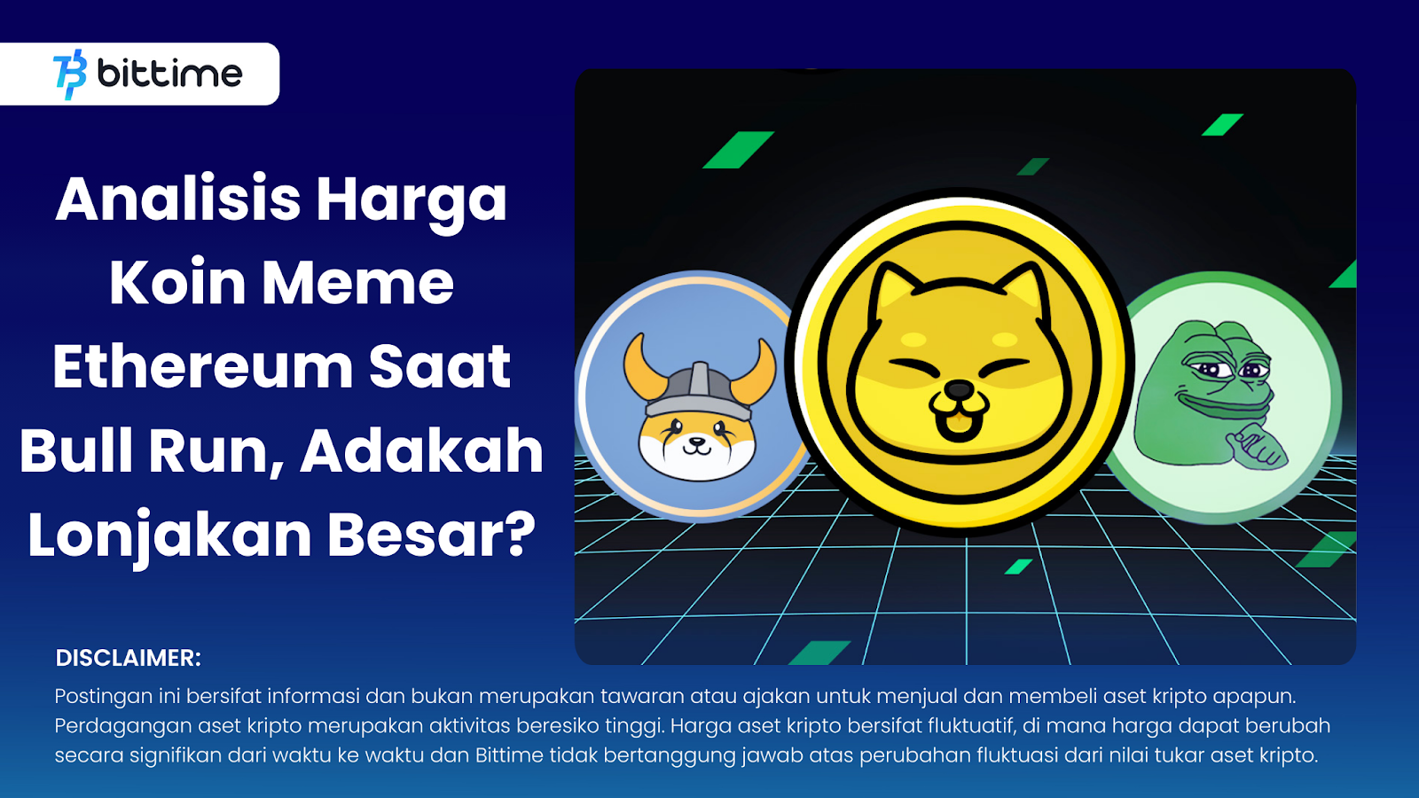 Analisis Harga Koin Meme Ethereum Saat Bull Run, Adakah Lonjakan Besar? – Bittime