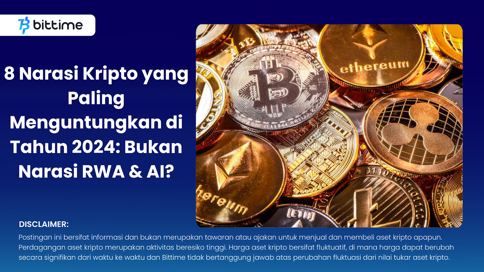 8 Narasi Kripto yang Paling Menguntungkan di Tahun 2024: Bukan Narasi RWA & AI? – Bittime