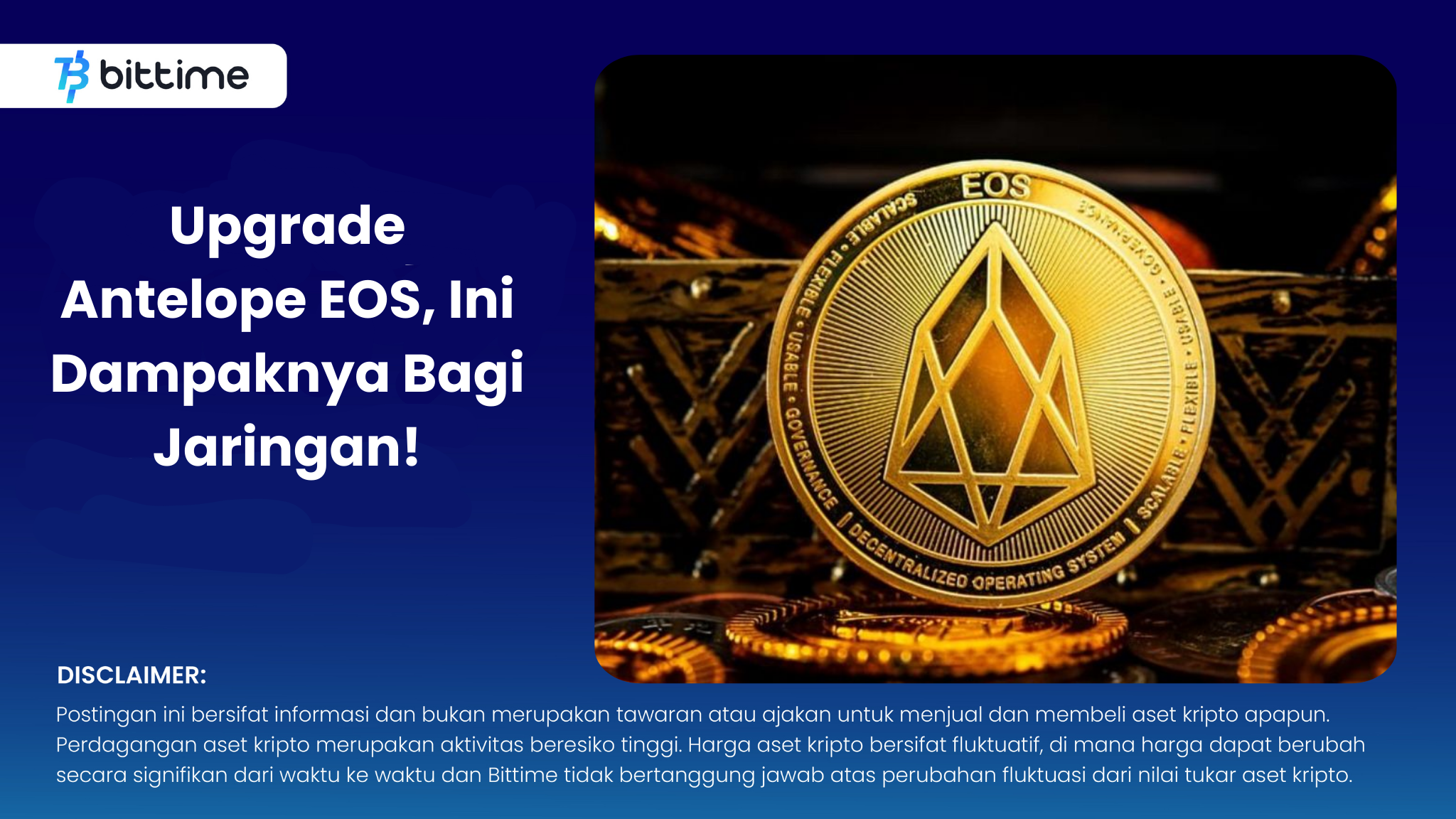 Upgrade Antelope EOS, Ini Dampaknya Bagi Jaringan! – Bittime