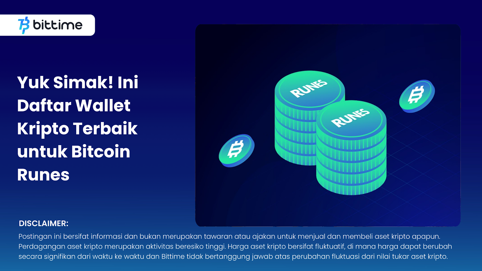 Yuk Simak! Ini Daftar Wallet Kripto Terbaik untuk Bitcoin Runes – Bittime