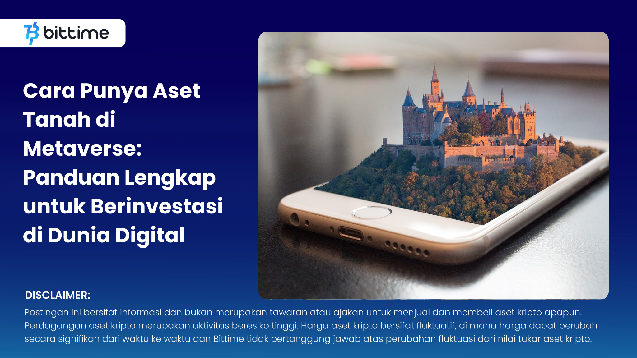 Cara Punya Aset Tanah di Metaverse: Panduan Lengkap untuk Berinvestasi di Dunia Digital – Bittime