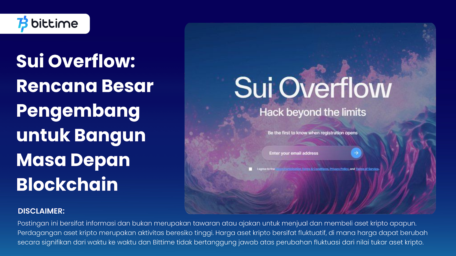 Sui Overflow: Rencana Besar Pengembang untuk Bangun Masa Depan Blockchain – Bittime