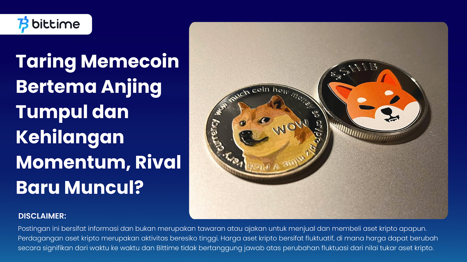 Taring Memecoin Bertema Anjing Tumpul dan Kehilangan Momentum, Rival Baru Muncul? – Bittime