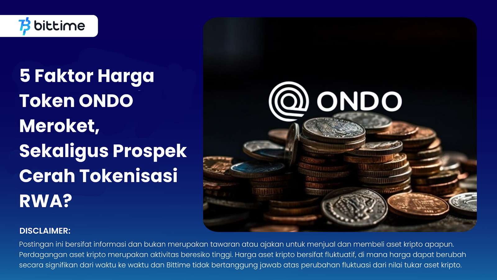 5 Faktor Harga Token ONDO Meroket, Sekaligus Prospek Cerah Tokenisasi ...