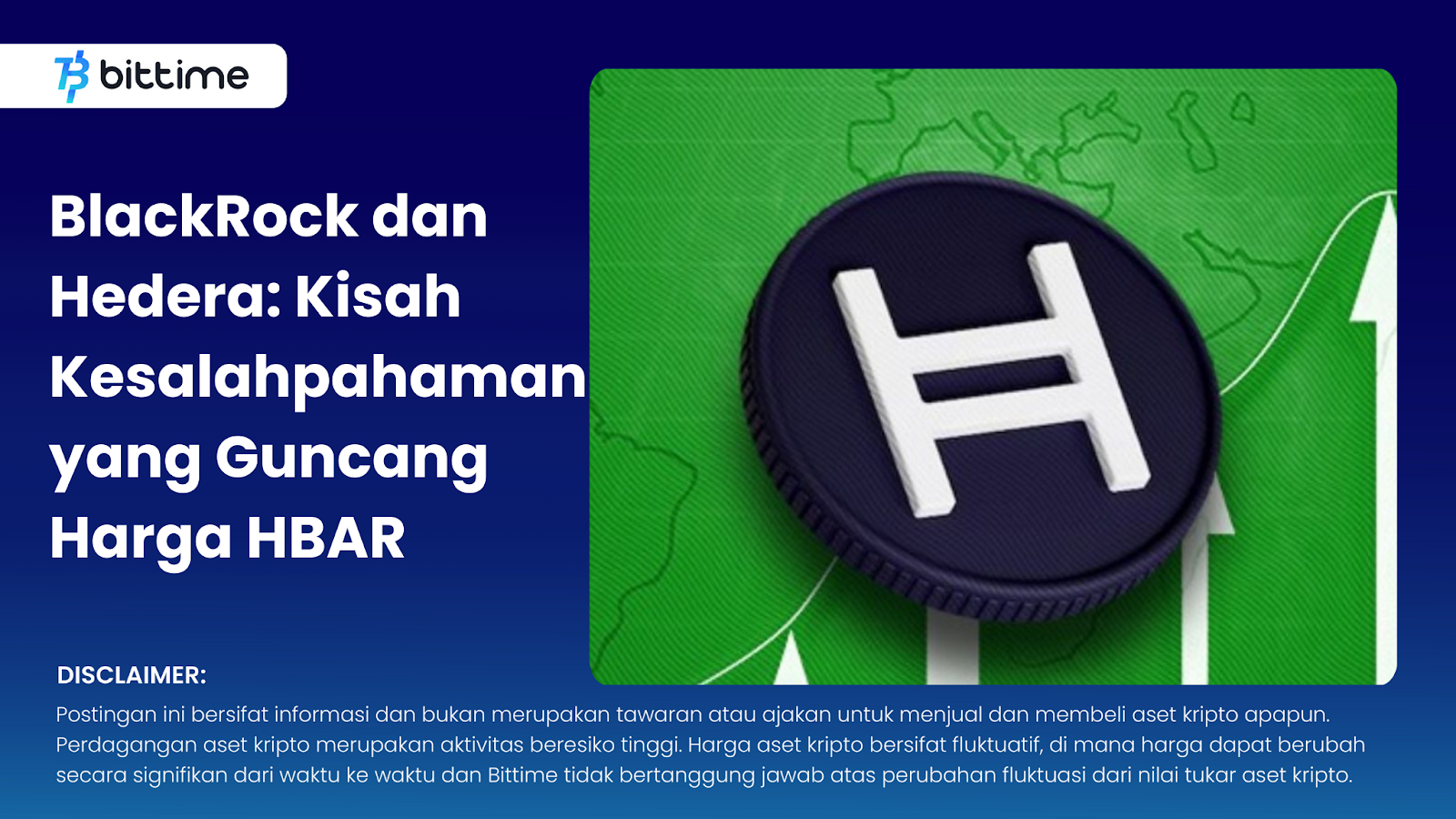 BlackRock dan Hedera: Kisah Kesalahpahaman yang Guncang Harga HBAR – Bittime