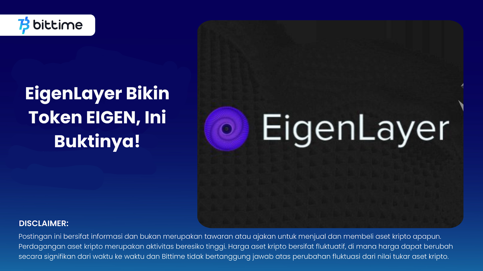 EigenLayer Rilis Whitepaper Token EIGEN, Ini Isinya! – Bittime