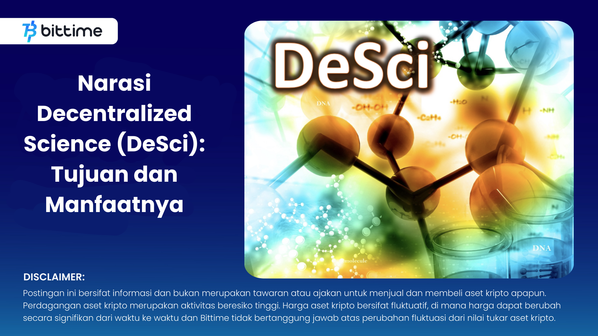 Narasi Decentralized Science (DeSci): Tujuan dan Manfaatnya – Bittime