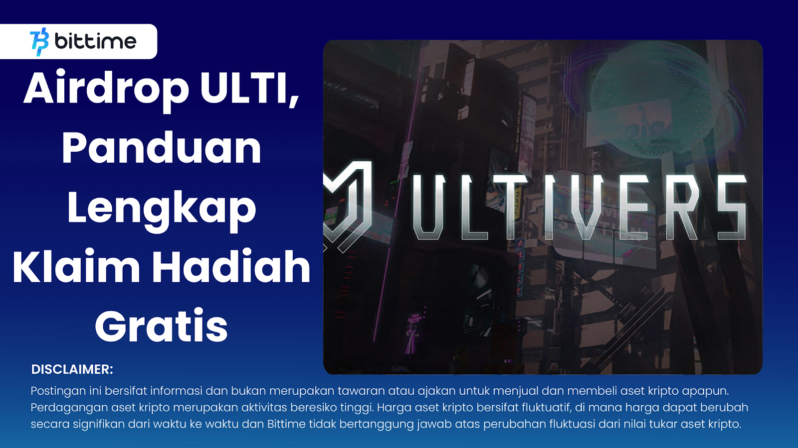 Airdrop ULTI, Panduan Lengkap Klaim Hadiah Gratis – Bittime Airdrop ULTI, Panduan Lengkap Klaim Hadiah Gratis – Bittime