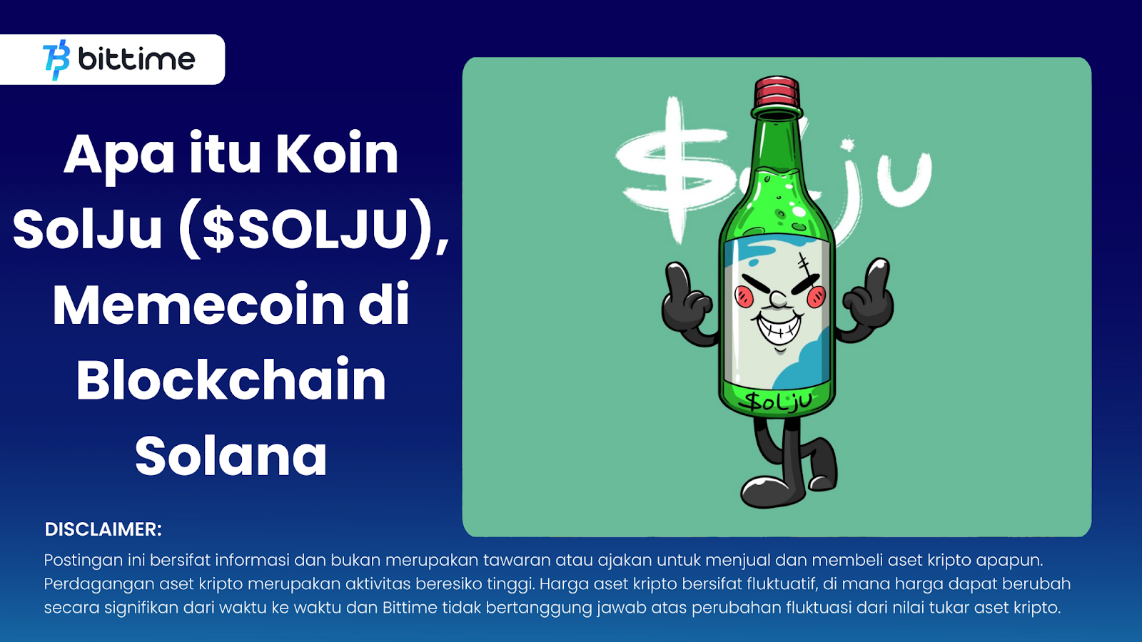 Apa itu Koin SolJu ($SOLJU), Memecoin di Blockchain Solana – Bittime