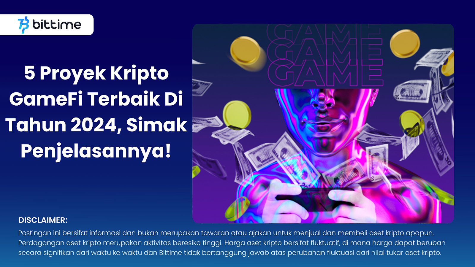 5 Proyek Kripto GameFi Terbaik di Tahun 2024, Simak Penjelasannya! – Bittime