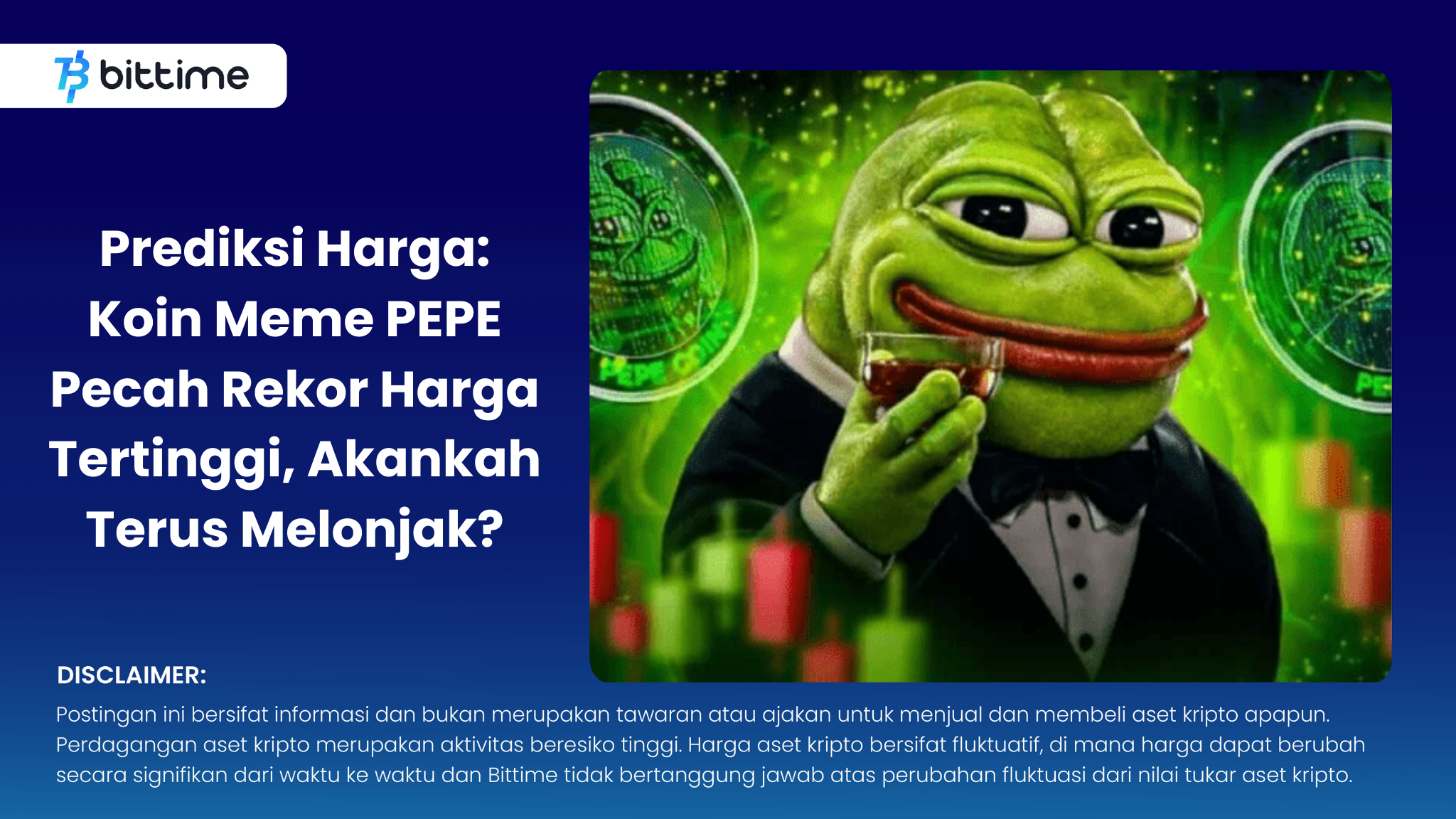 Prediksi Harga: Koin Meme PEPE Pecah Rekor Harga Tertinggi, Akankah Terus Melonjak? – Bittime