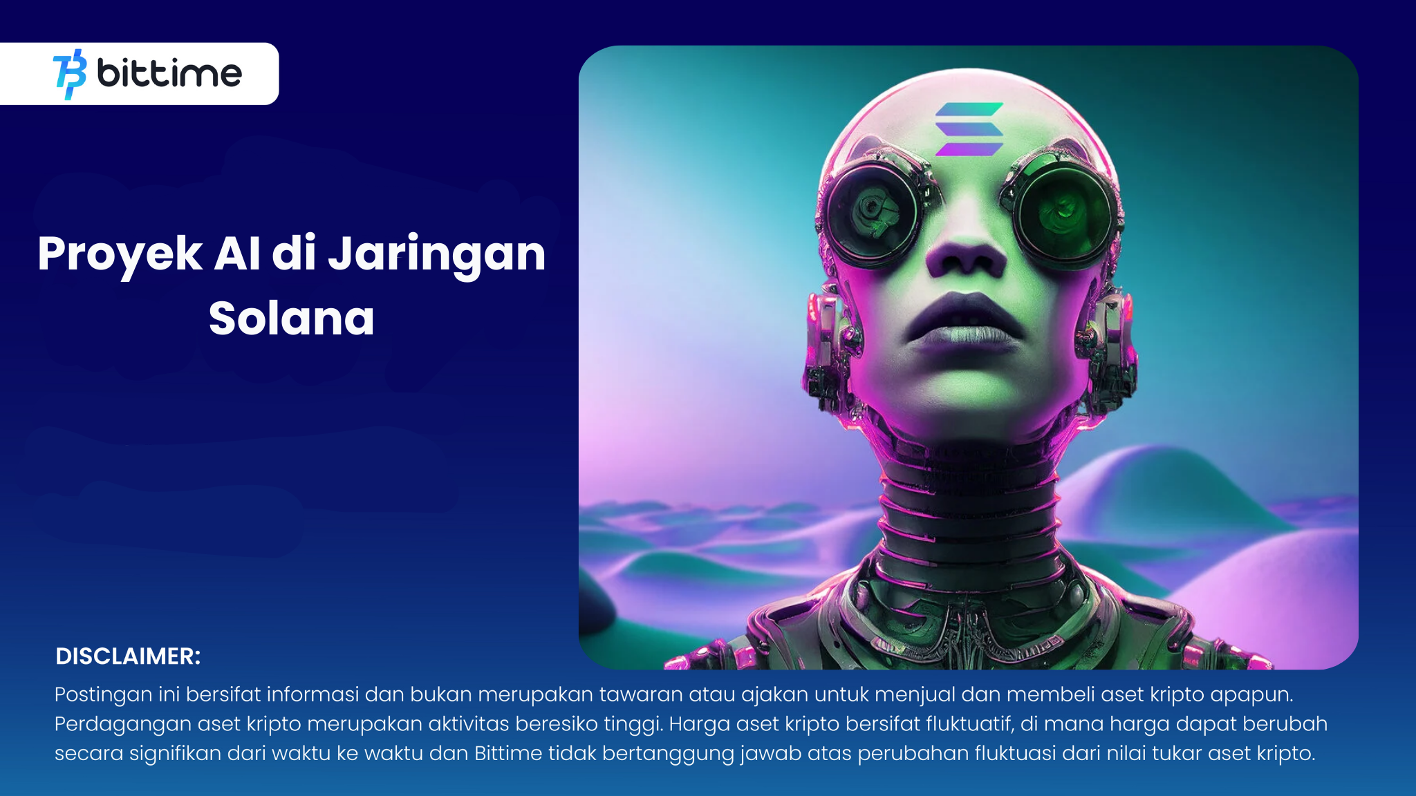 Proyek AI di Jaringan Solana yang Harus Kamu Ketahui! – Bittime