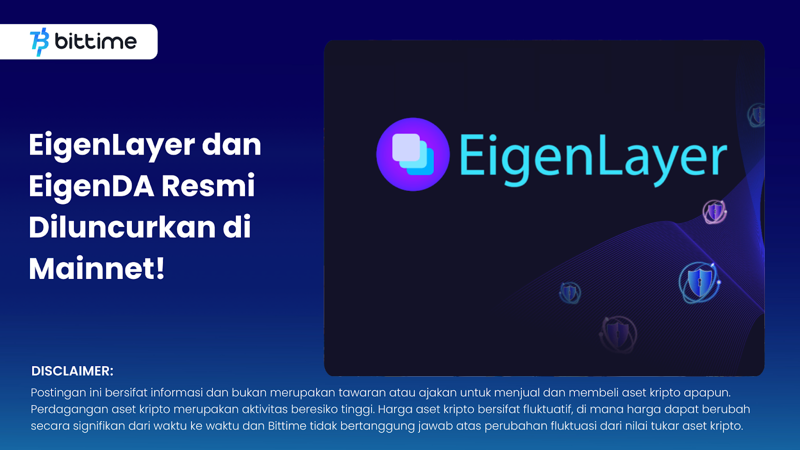 EigenLayer dan EigenDA Resmi Diluncurkan di Mainnet! – Bittime