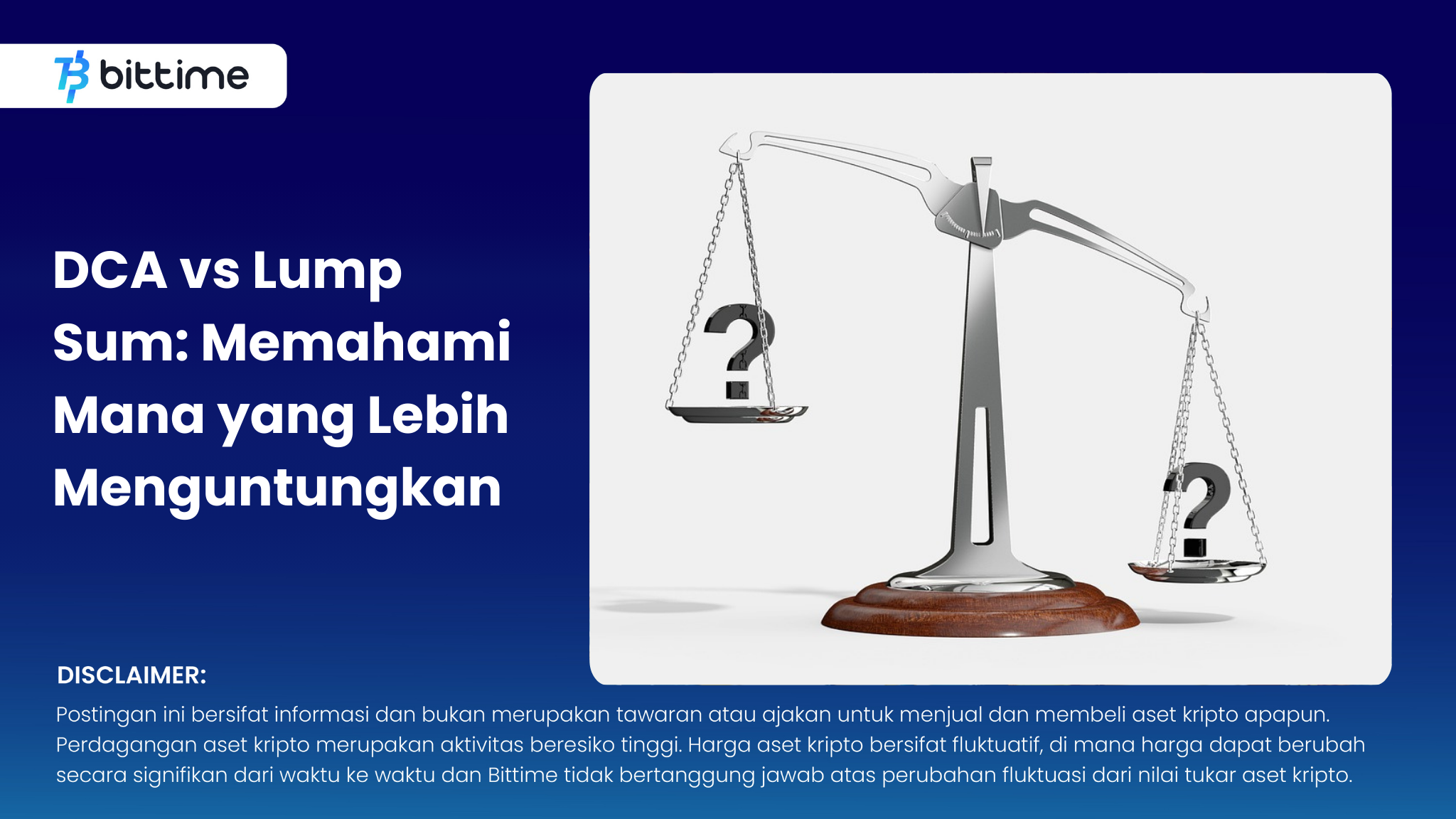 DCA vs Lump Sum: Memahami Mana yang Lebih Menguntungkan – Bittime DCA vs Lump Sum: Memahami Mana yang Lebih Menguntungkan – Bittime