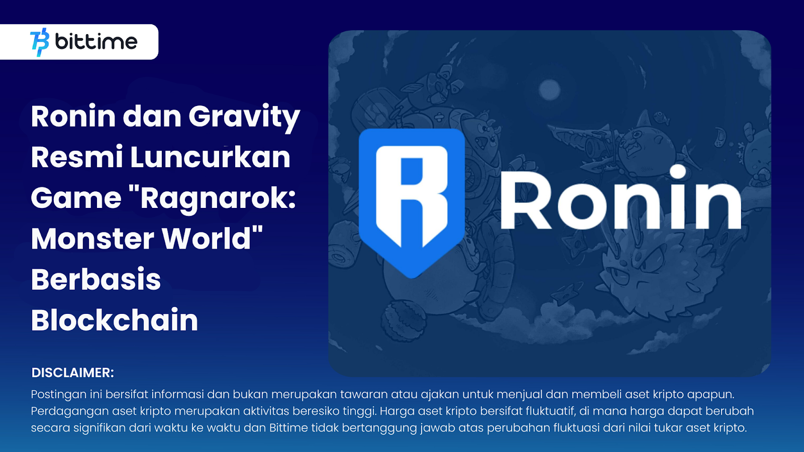 Ronin dan Gravity Resmi Luncurkan Game "Ragnarok: Monster World ...
