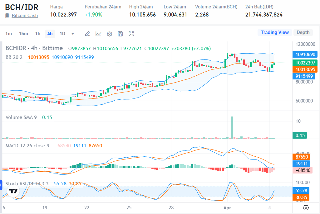 Halving Bitcoin Cash (BCH): Harga Crypto BCH Mulai Bereaksi? – Bittime