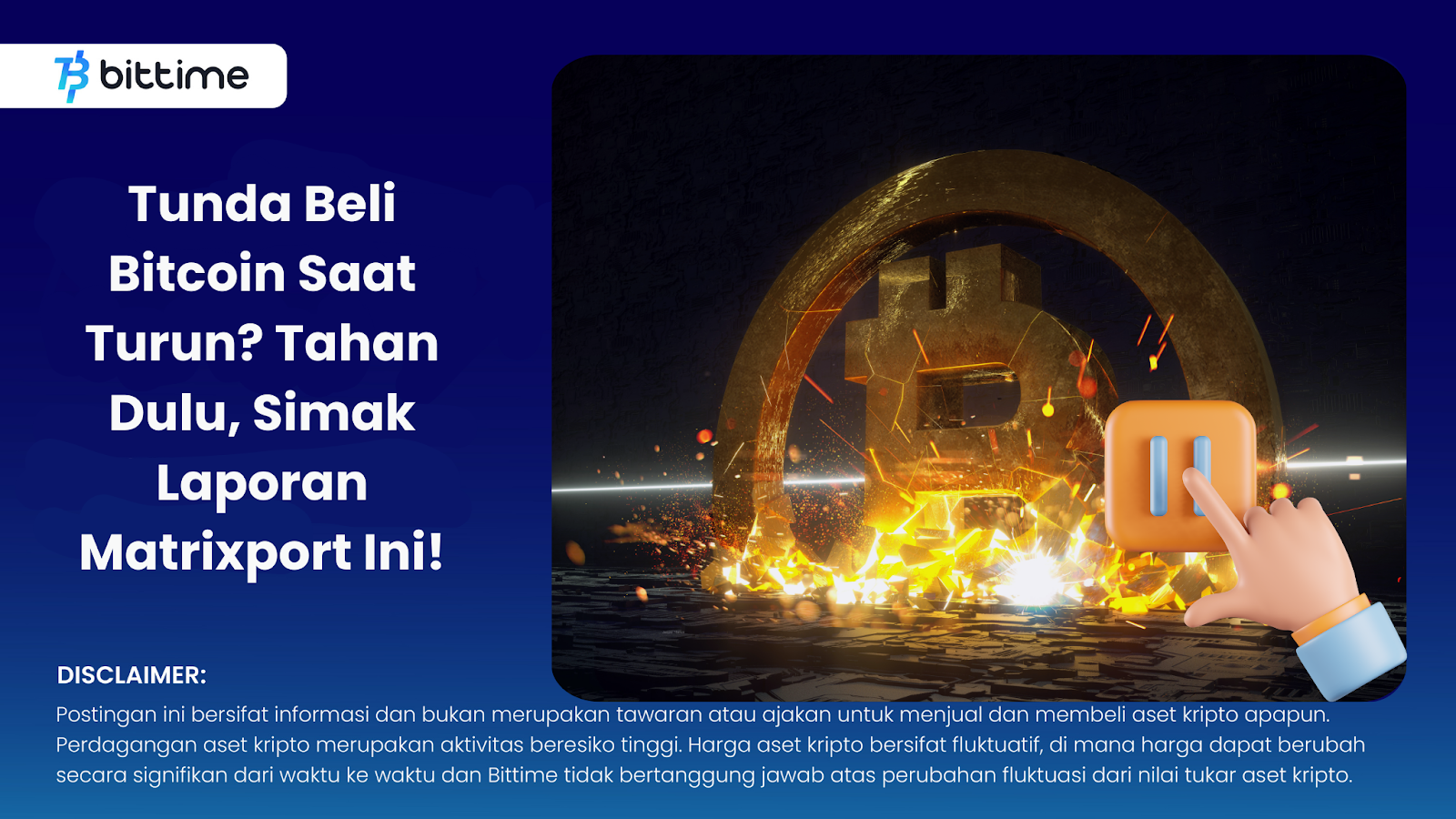 Tunda Beli Bitcoin Saat Turun? Tahan Dulu, Simak Laporan Matrixport Ini ...