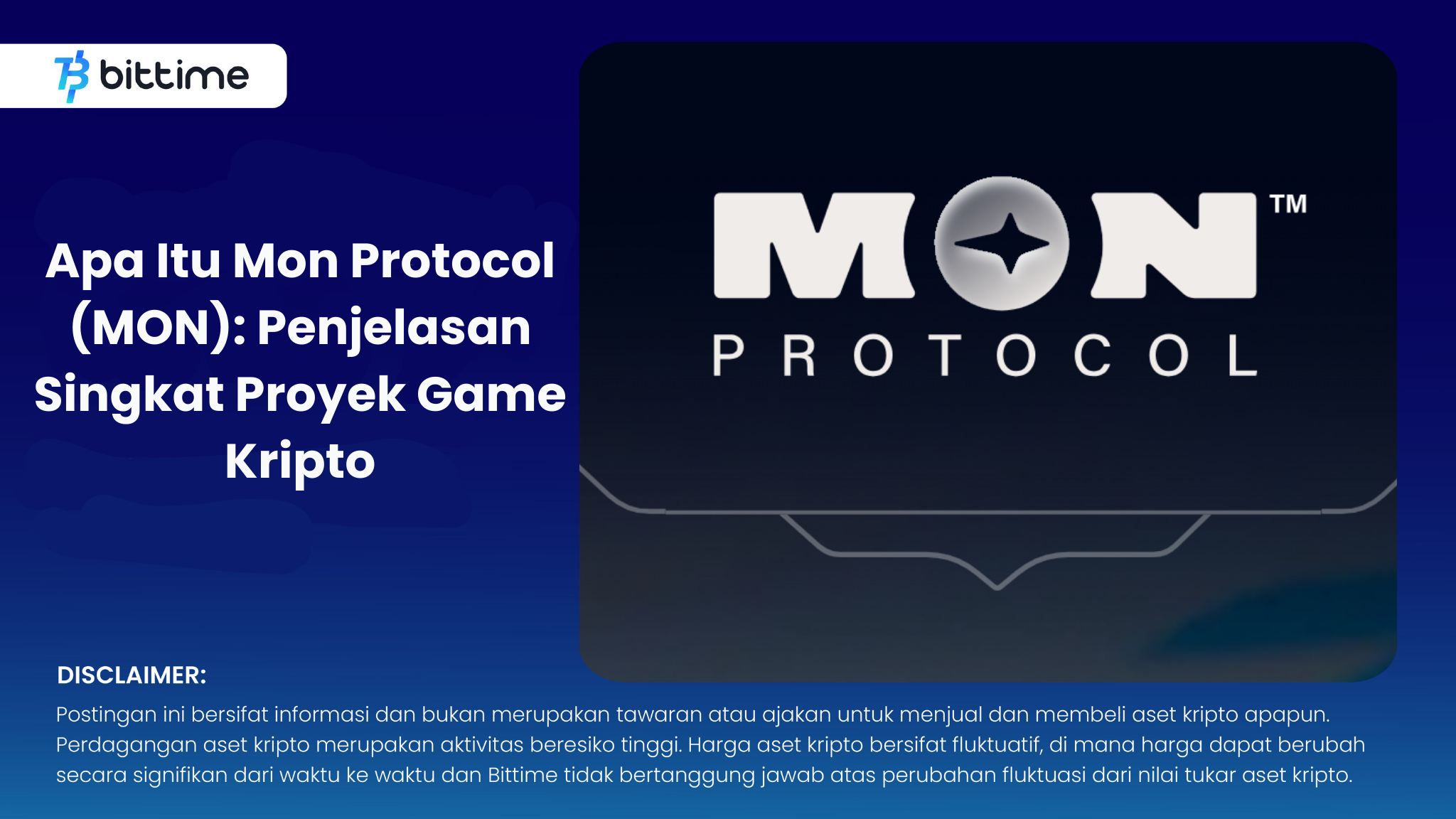 Apa Itu Mon Protocol (MON): Penjelasan Singkat Proyek Game Kripto – Bittime