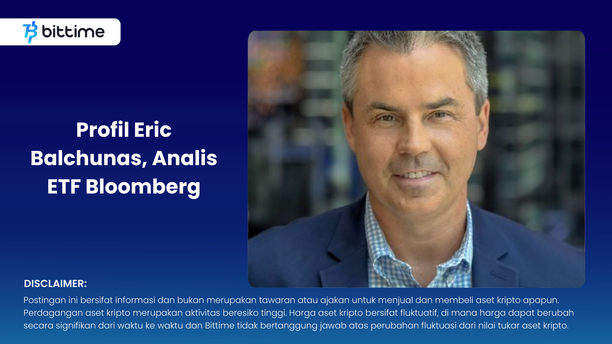 Profil Eric Balchunas, Analis ETF Bloomberg – Bittime