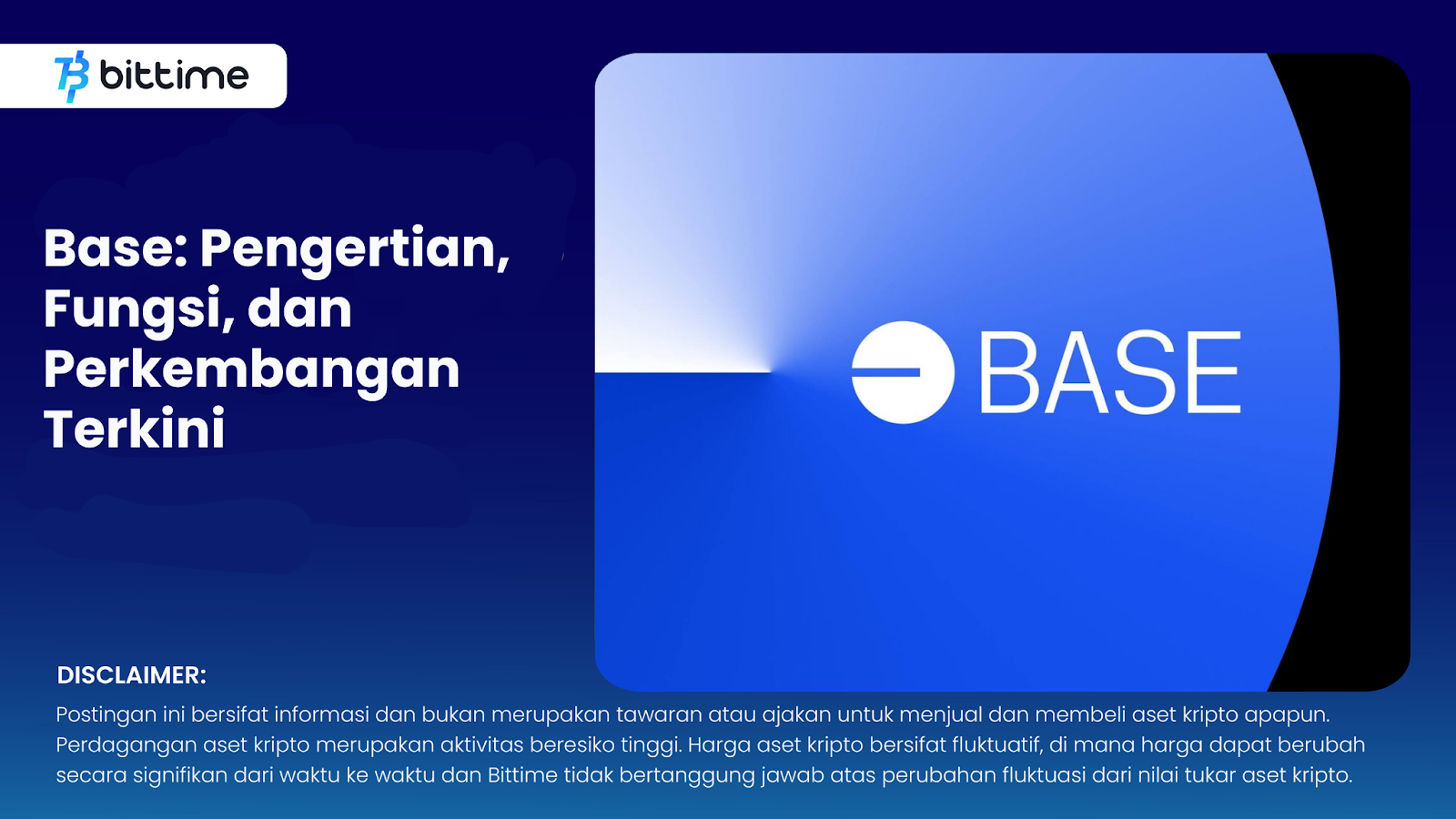 Base: Pengertian, Fungsi, dan Perkembangan Terkini – Bittime