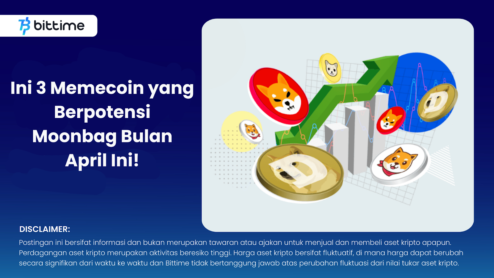 Ini 3 Memecoin yang Berpotensi Moonbag Bulan April Ini! – Bittime