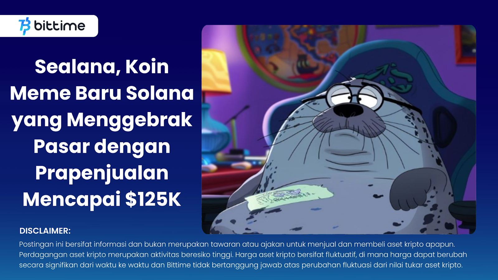 Sealana, Koin Meme Baru Solana yang Menggebrak Pasar dengan Prapenjualan Mencapai $125K – Bittime