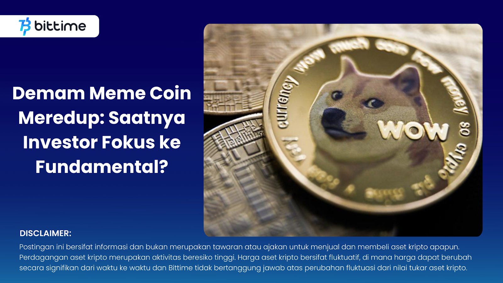 Demam Meme Coin Meredup: Saatnya Investor Fokus ke Fundamental? – Bittime