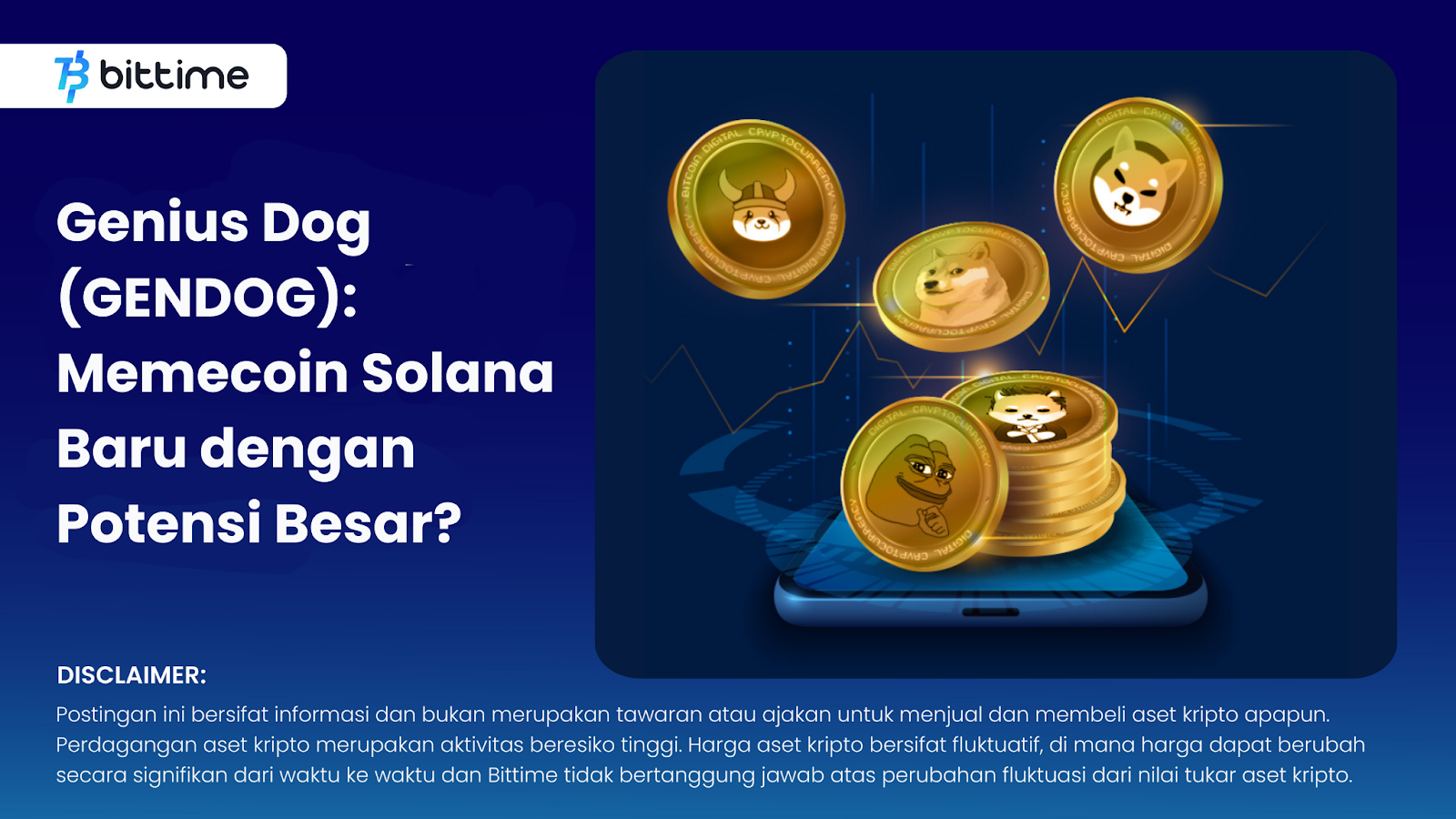 Genius Dog (GENDOG): Memecoin Solana Baru dengan Potensi Besar? – Bittime