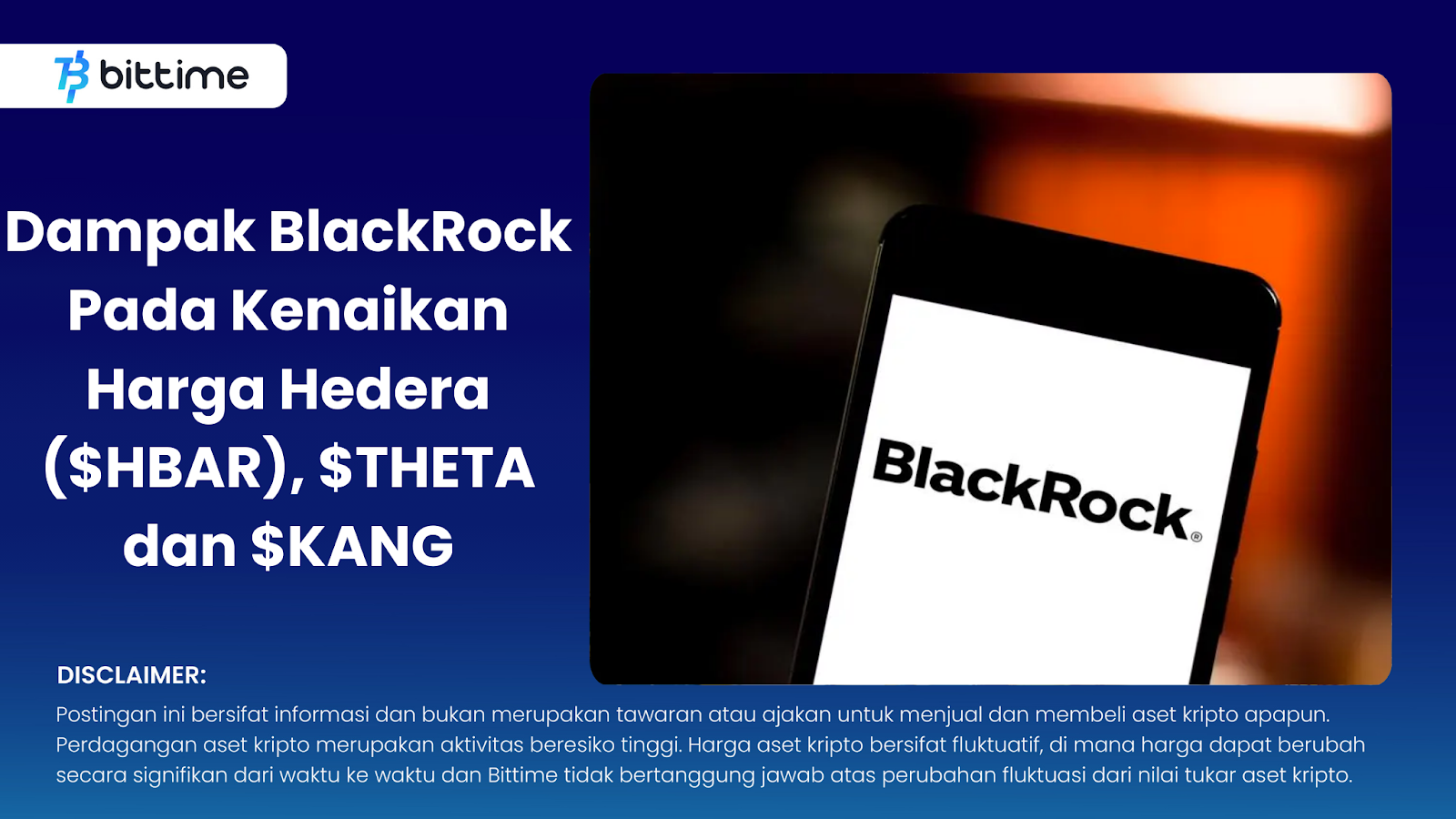 Dampak BlackRock Pada Kenaikan Harga Hedera ($HBAR), $THETA dan $KANG ...