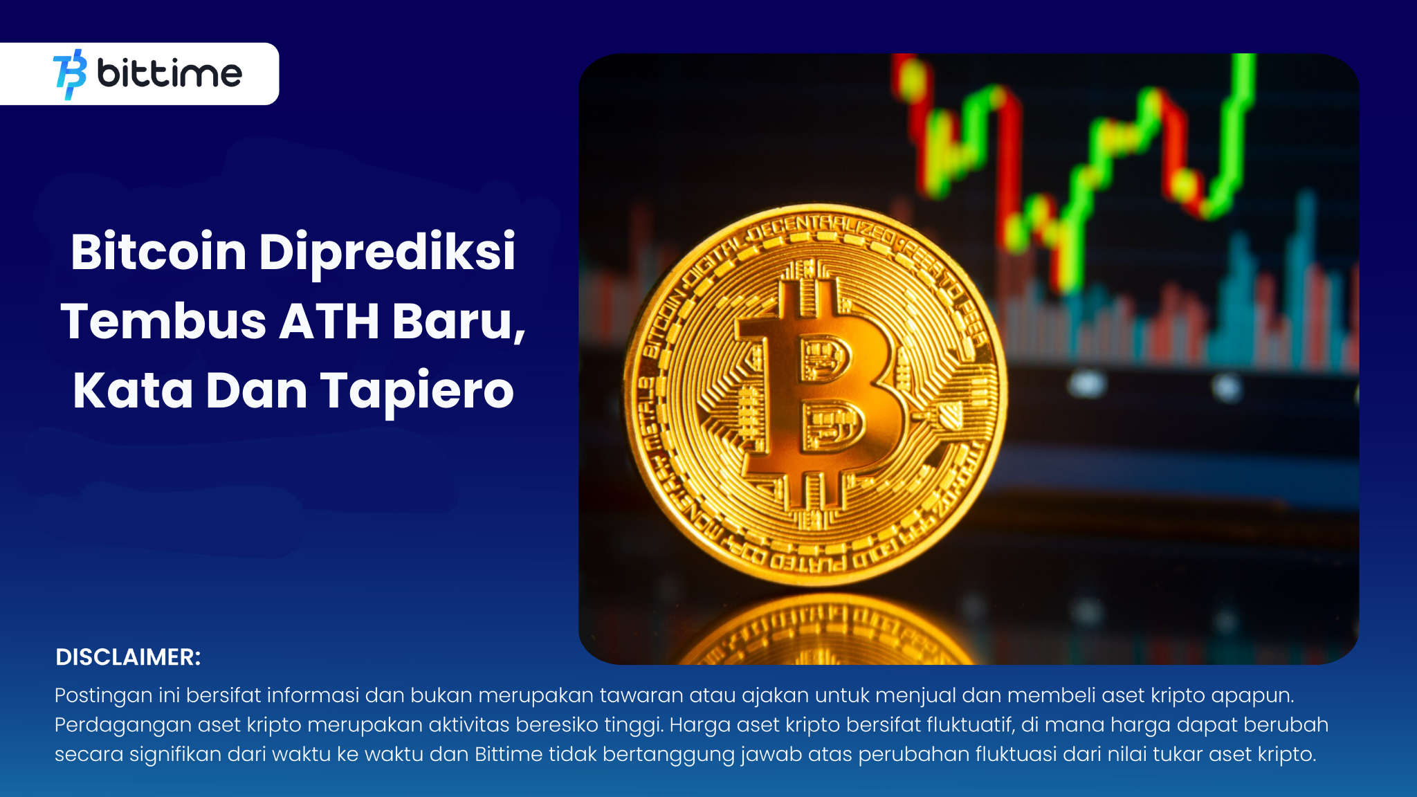 Bitcoin Diprediksi Tembus ATH Baru, Kata Dan Tapiero – Bittime