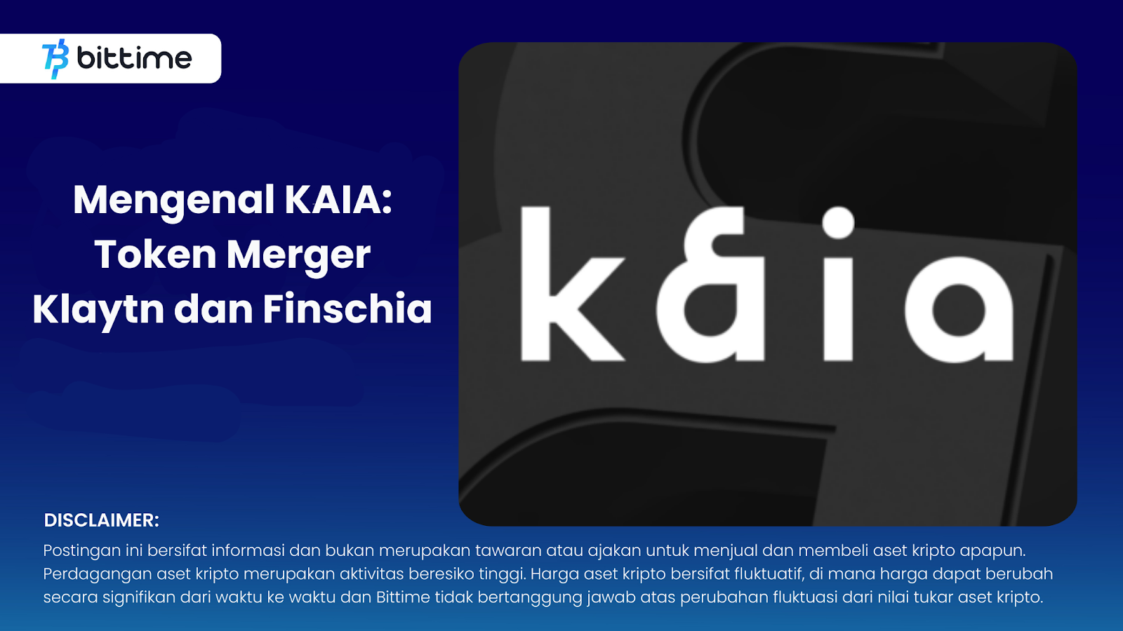 Mengenal KAIA: Token Merger Klaytn dan Finschia – Bittime