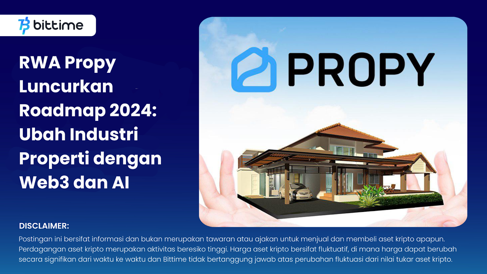 RWA Propy Luncurkan Roadmap 2024: Ubah Industri Properti dengan Web3 dan AI – Bittime
