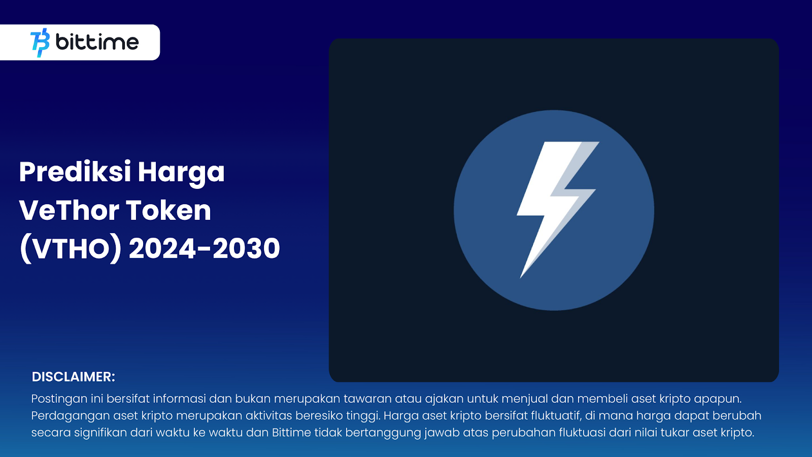 Prediksi Harga VeThor Token (VTHO) 2024-2030 – Bittime