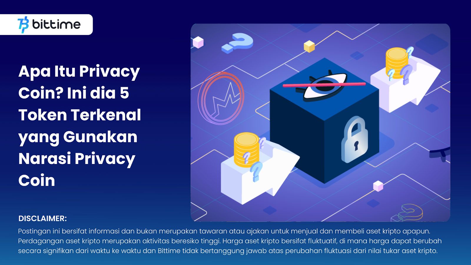 Apa Itu Privacy Coin? Ini dia 5 Token Terkenal yang Gunakan Narasi ...