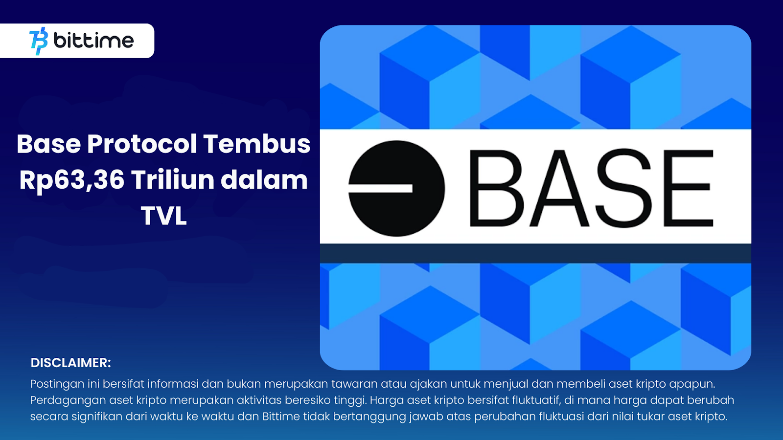 Base Protocol Tembus Rp63,36 Triliun dalam TVL – Bittime